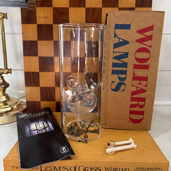 Wolford | Accents | New Wolfard Lamps 9 Glass Oil Lamp | Poshmark